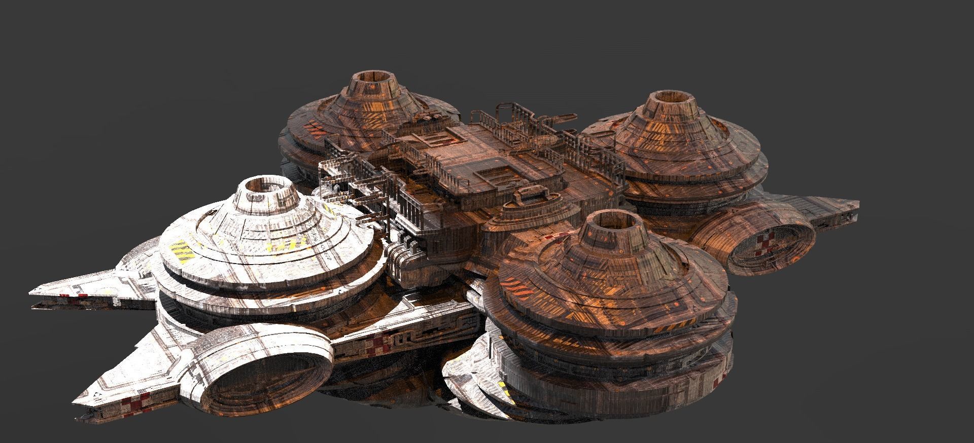 3D model Sith Platforms base 1 VR / AR / low-poly | CGTrader
