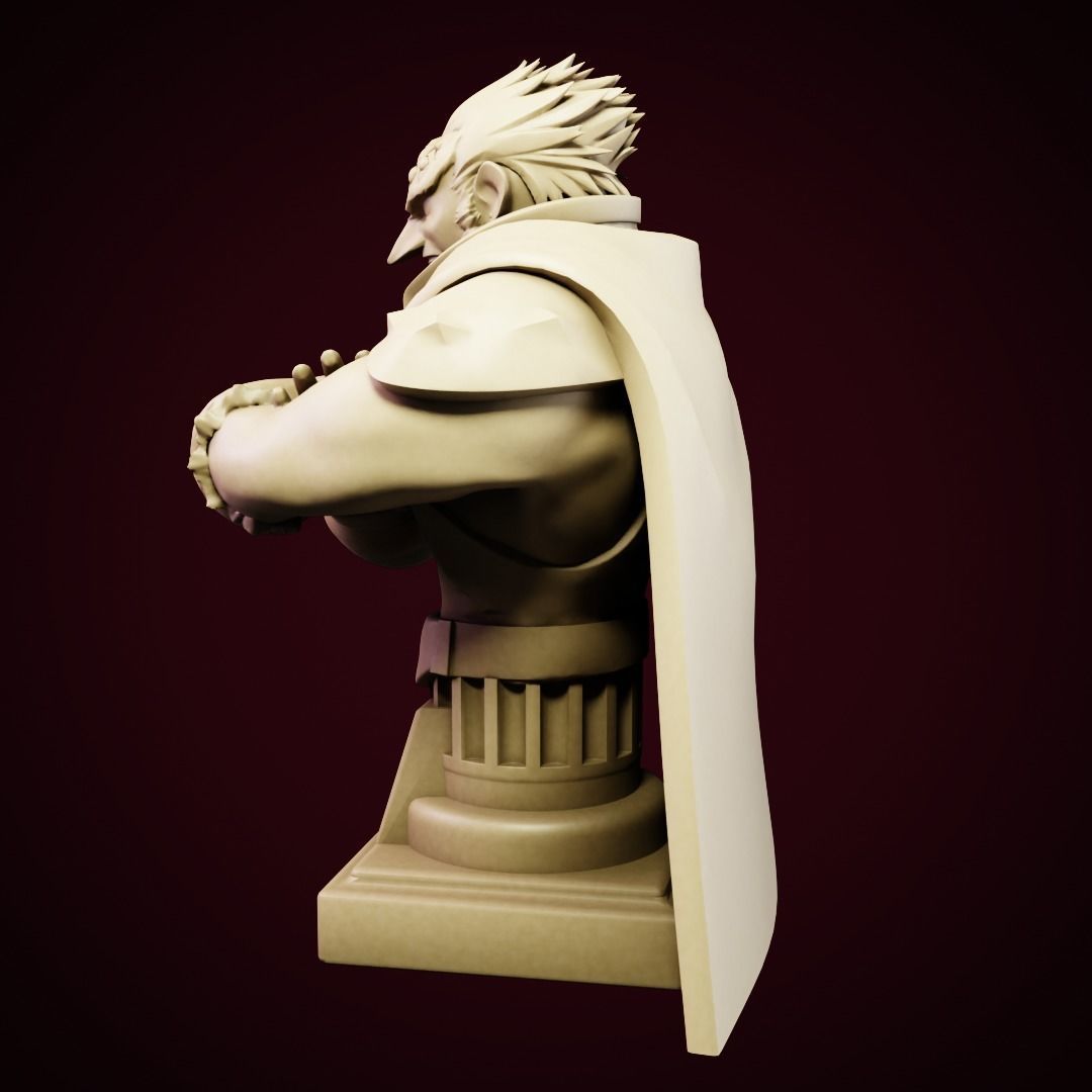 Zelda - Ganondorf Bust 3D model 3D printable | CGTrader