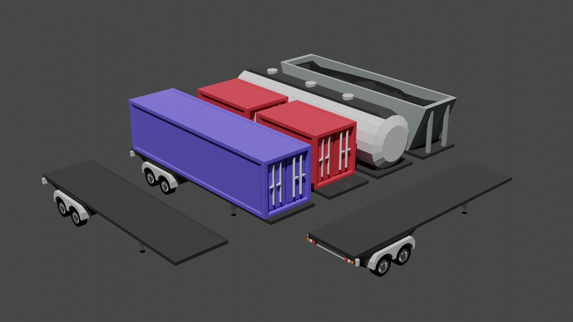 3D model Low Poly warehouse equipment pack VR / AR / low-poly | CGTrader