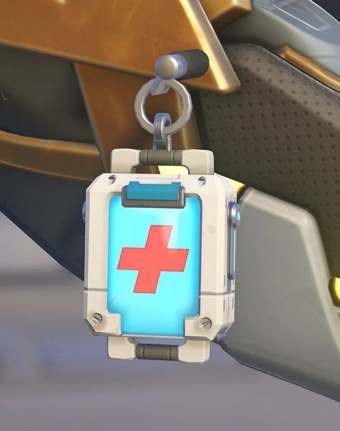 Health Pack Weapon Charm from Overwatch 2 3D model 3D printable | CGTrader