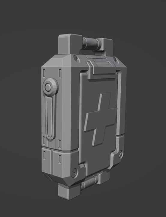 Health Pack Weapon Charm from Overwatch 2 3D model 3D printable | CGTrader