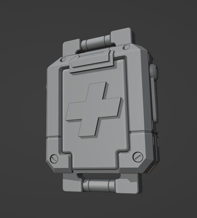 Health Pack Weapon Charm from Overwatch 2 3D model 3D printable | CGTrader