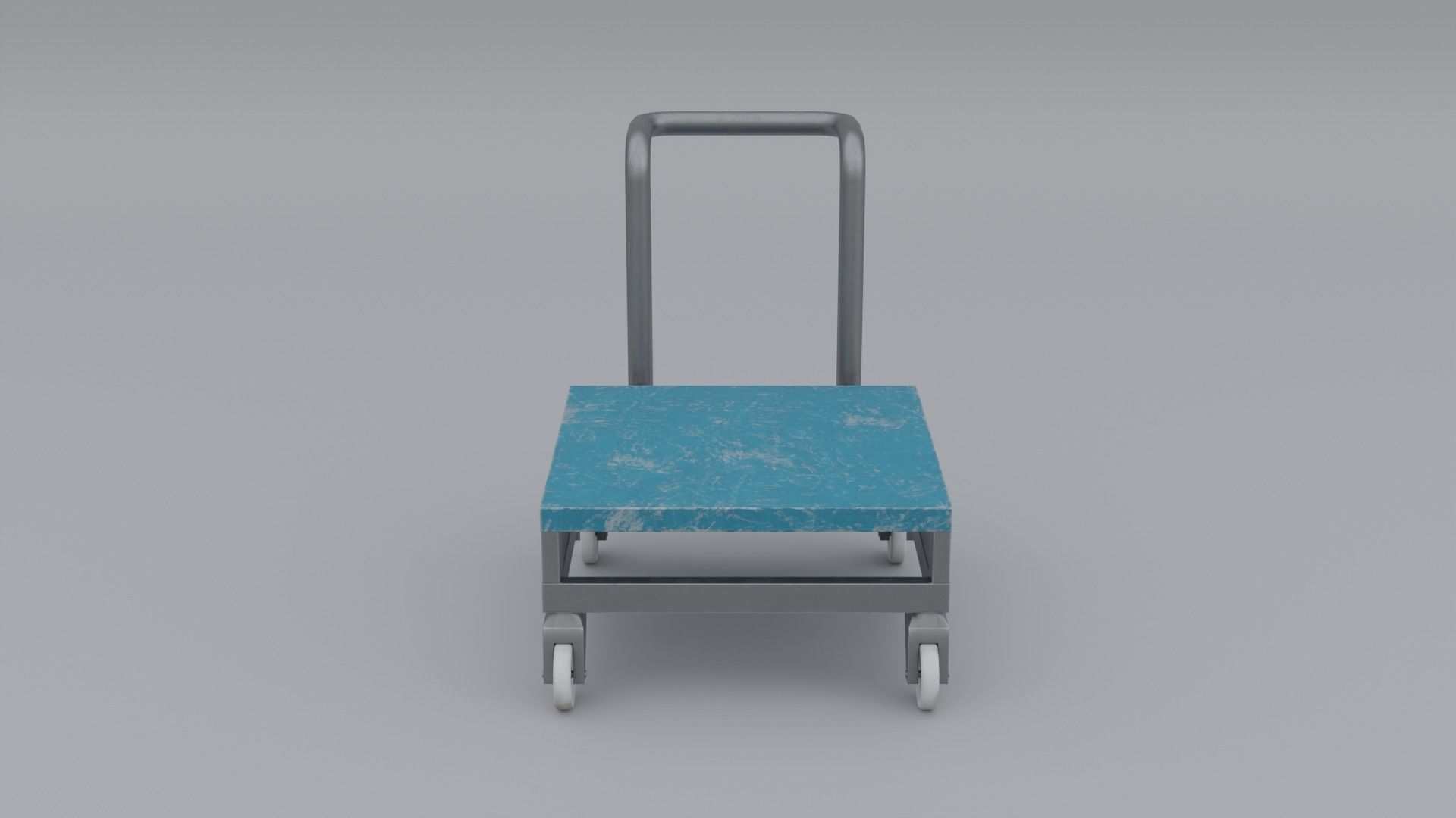 Small Metal Trolley free VR / AR / low-poly 3D model | CGTrader