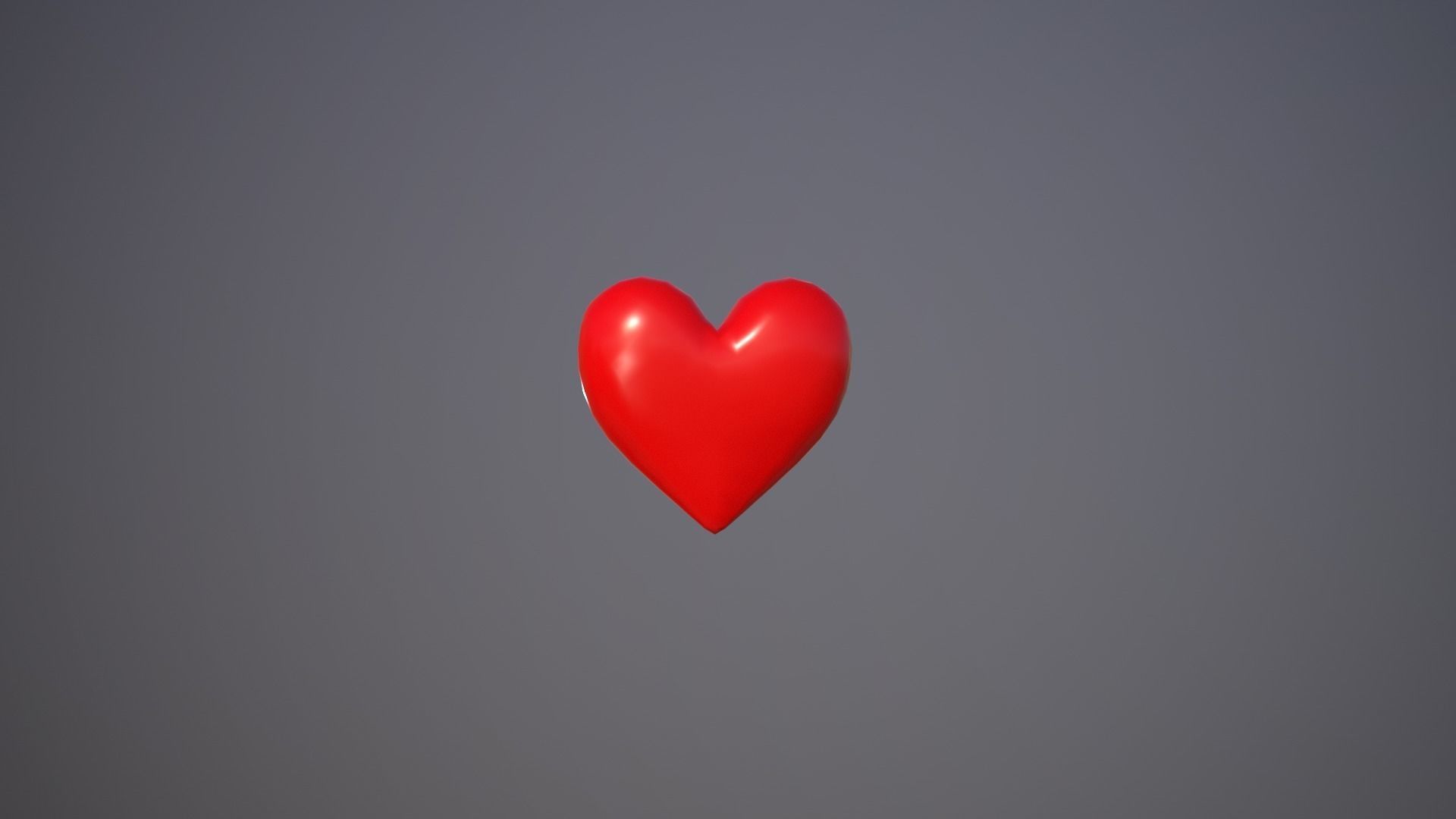 3D model Stylised Low Poly Heart VR / AR / low-poly | CGTrader