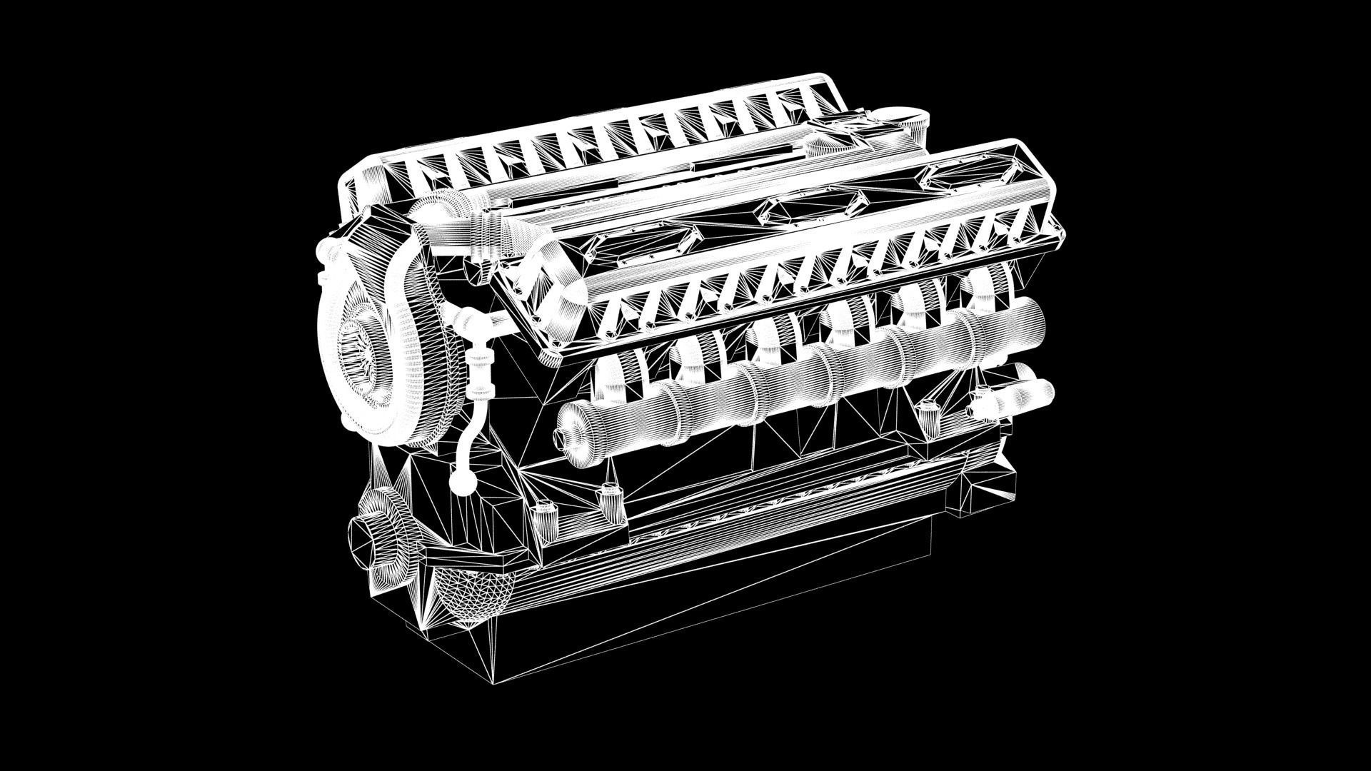 3D model Realsize Lego Engine VR / AR / low-poly | CGTrader