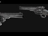 3D model Schofield revolver - Bullets - OpenSubdiv-Ready - 4K textures ...