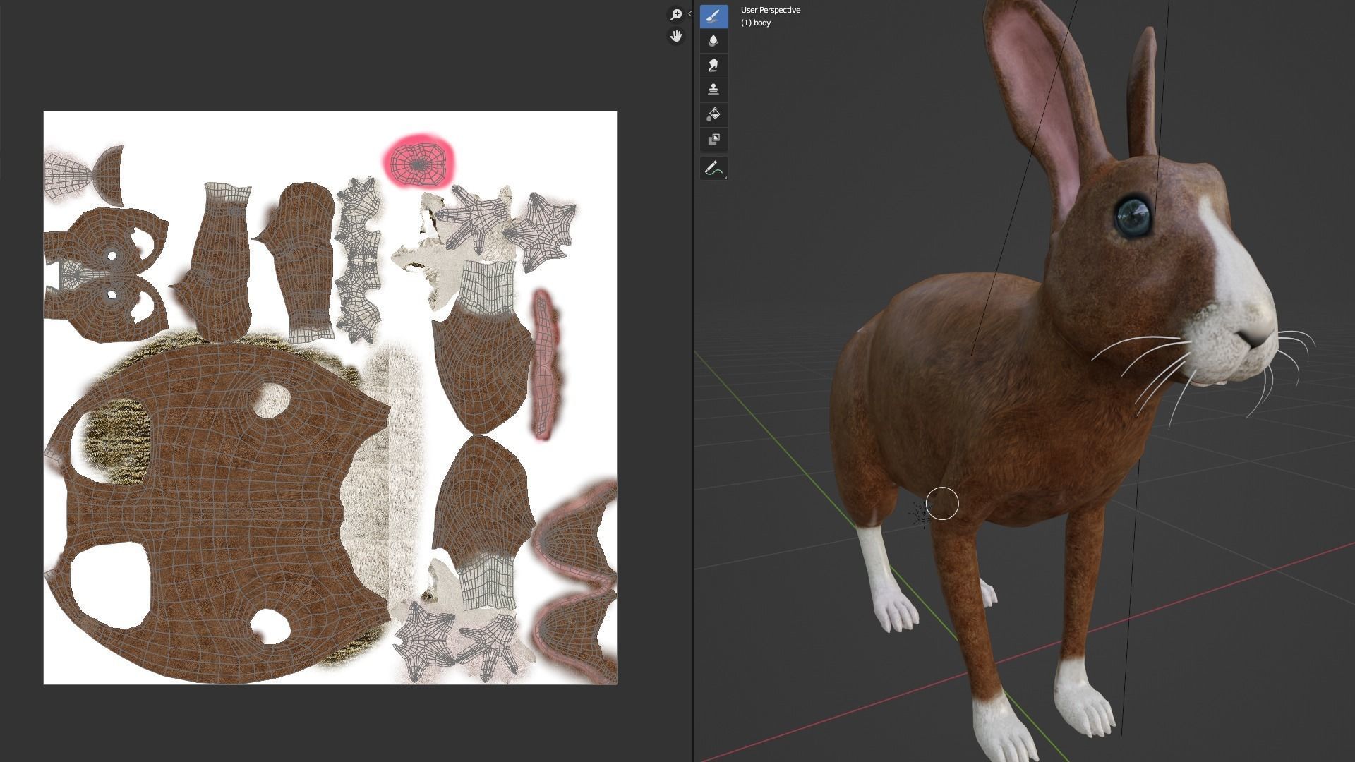 3D model rabbit VR / AR / low-poly | CGTrader