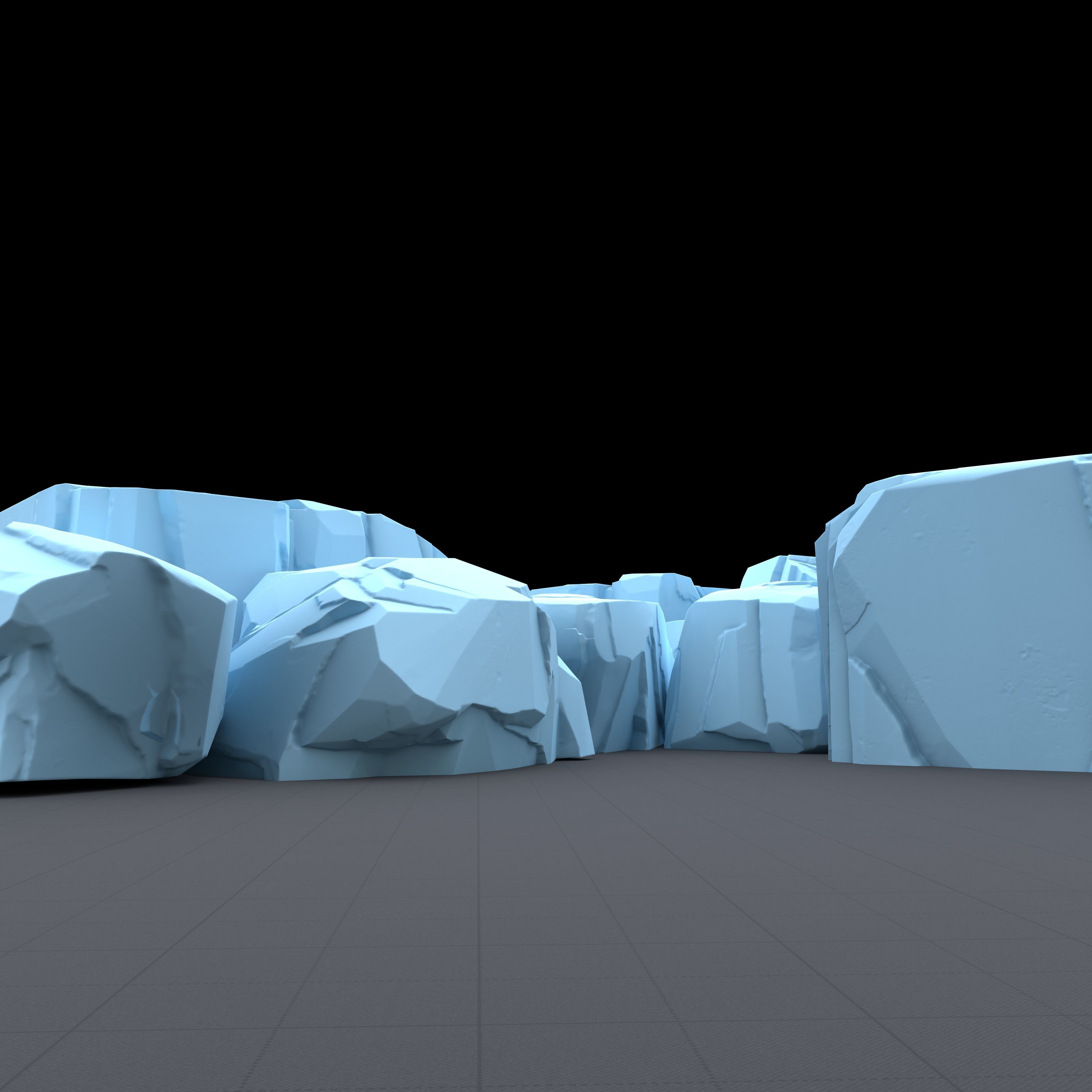 3D model Iceberg 3D model two icebergs VR / AR / low-poly | CGTrader