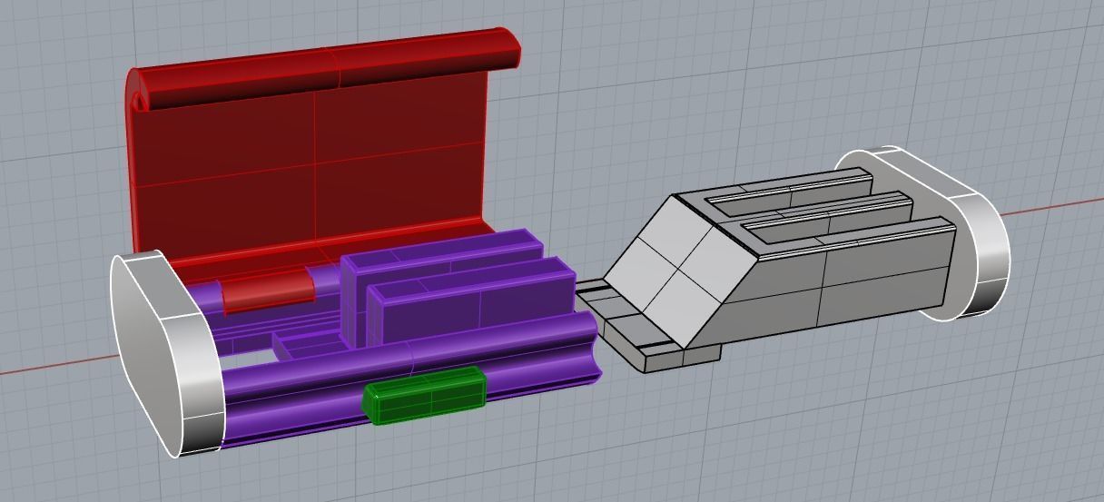 bracelet clasp 3D model 3D printable | CGTrader