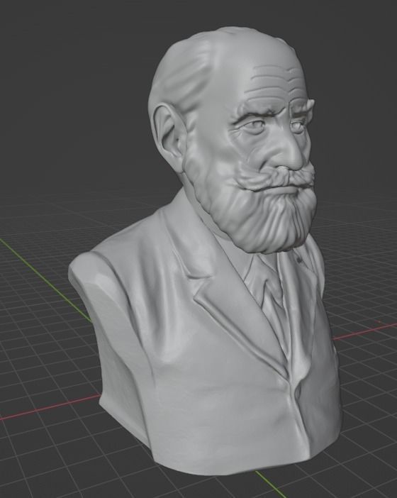 Ivan Pavlov 3D model 3D printable | CGTrader