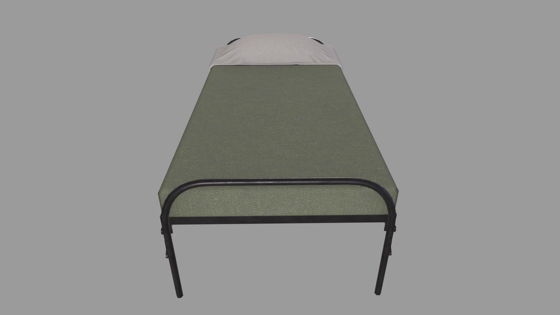 3D model WWII Hospital Bed VR / AR / low-poly | CGTrader