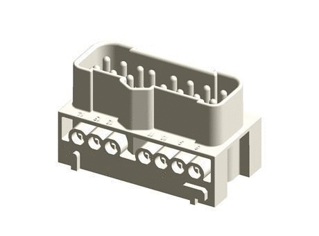 Han Eco 6B monoblock 14 pin male free 3D model | CGTrader