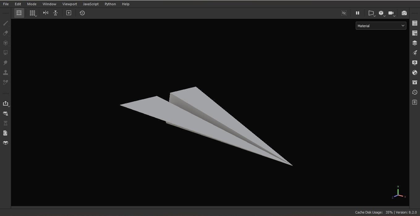3D model Paper plane 3D Model VR / AR / low-poly | CGTrader