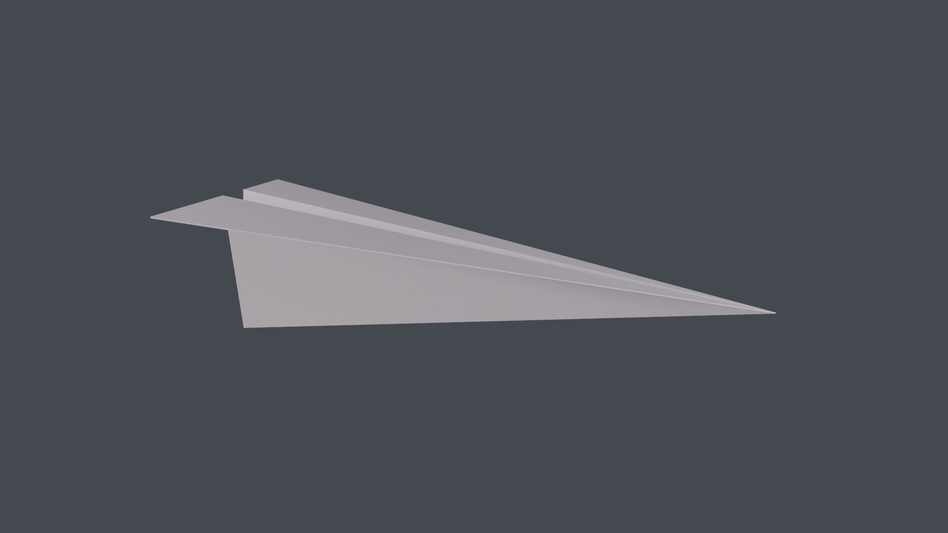 3D model Paper plane 3D Model VR / AR / low-poly | CGTrader