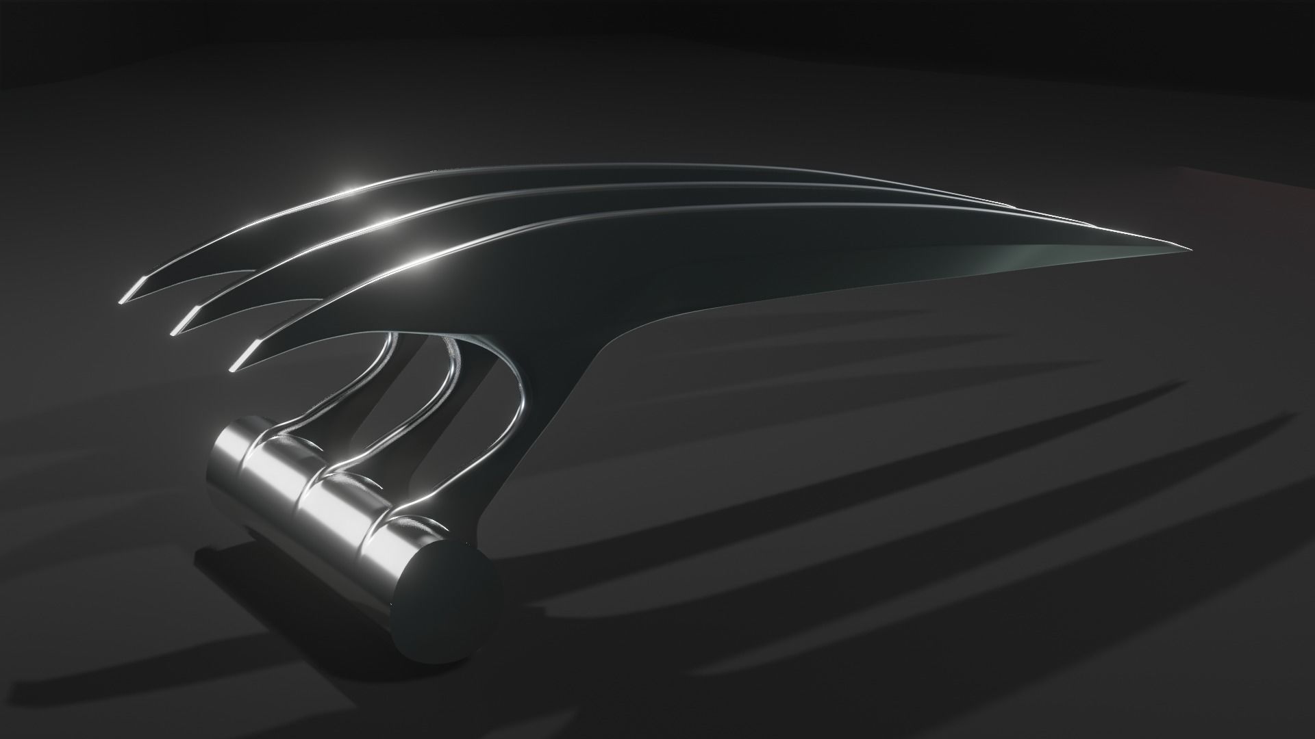 Wolverine Claws printable 3D model 3D printable | CGTrader