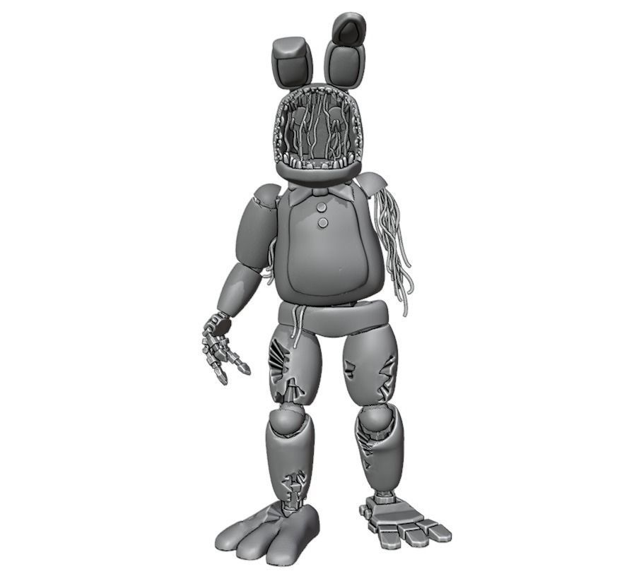 Withered Bonnie 3D model 3D printable | CGTrader