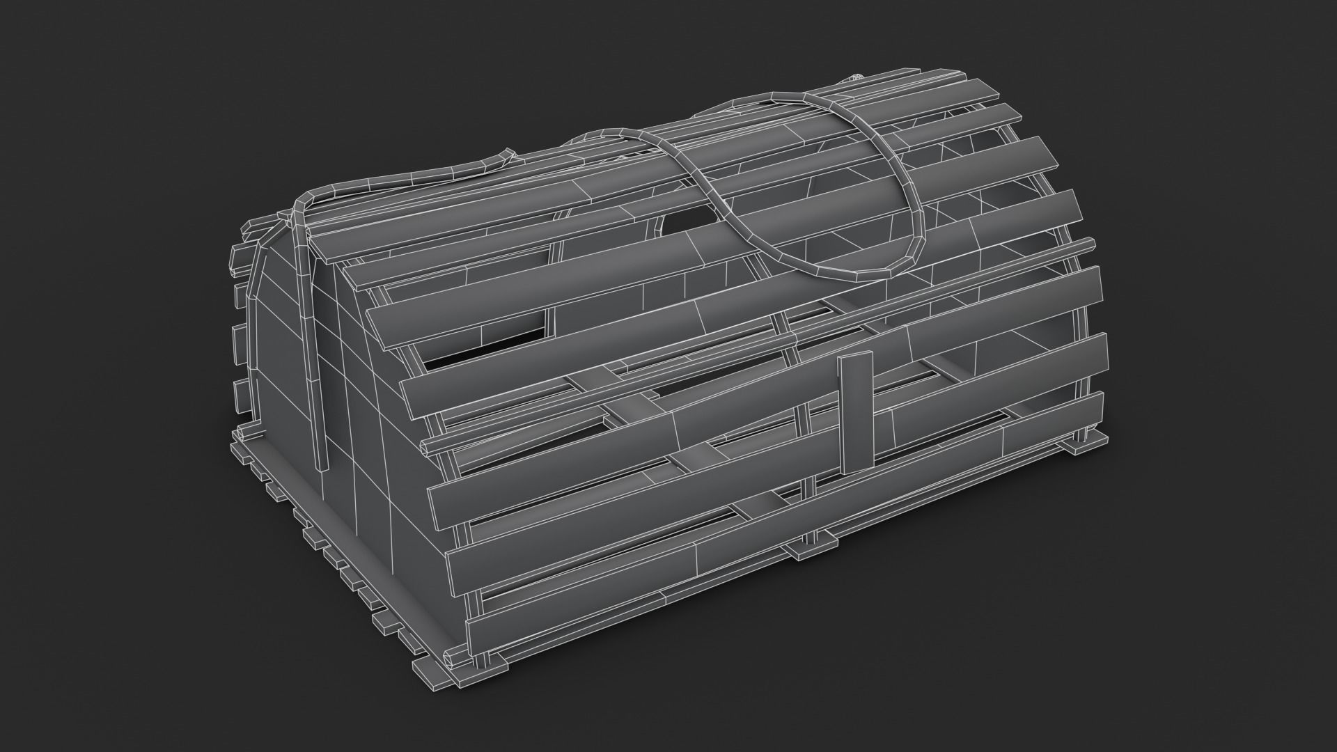 3D model Crab Trap 01 VR / AR / low-poly | CGTrader