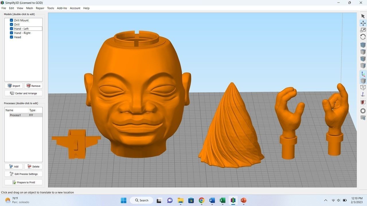 TUNELLER PUPPET MASTER REPLICA 3D model 3D printable | CGTrader