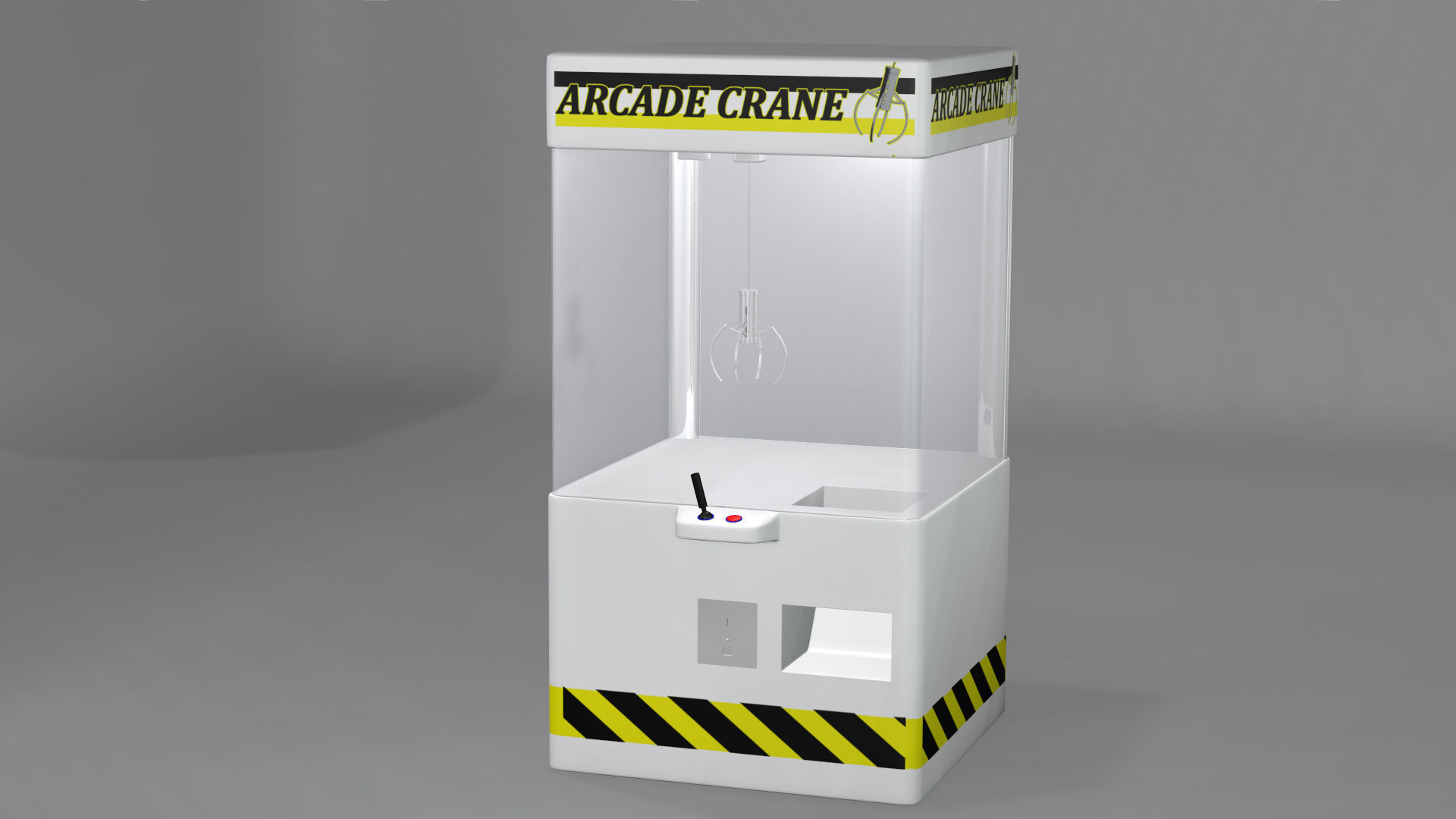 Arcade Crane Machine 3D model | CGTrader
