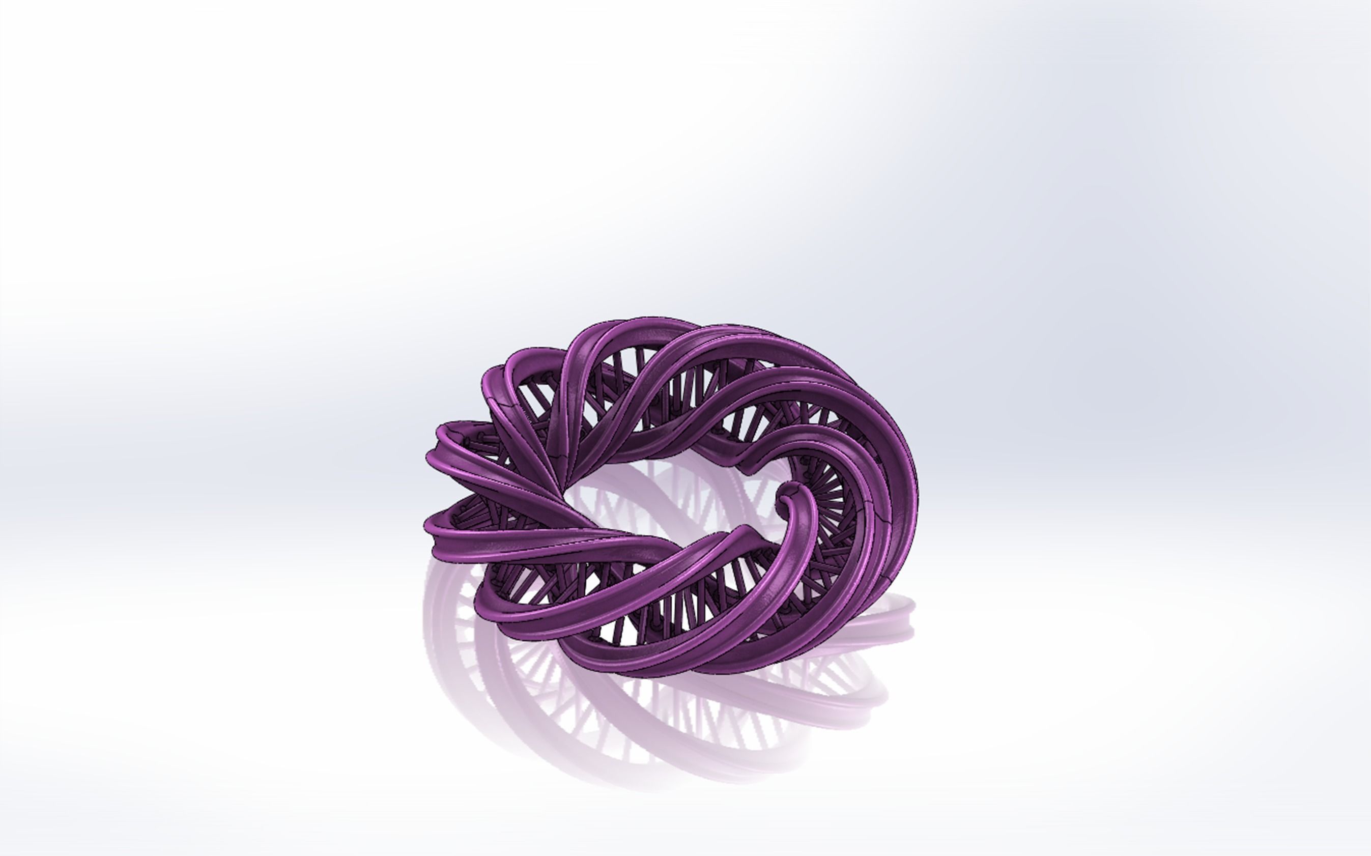 DNA loop 3D model | CGTrader