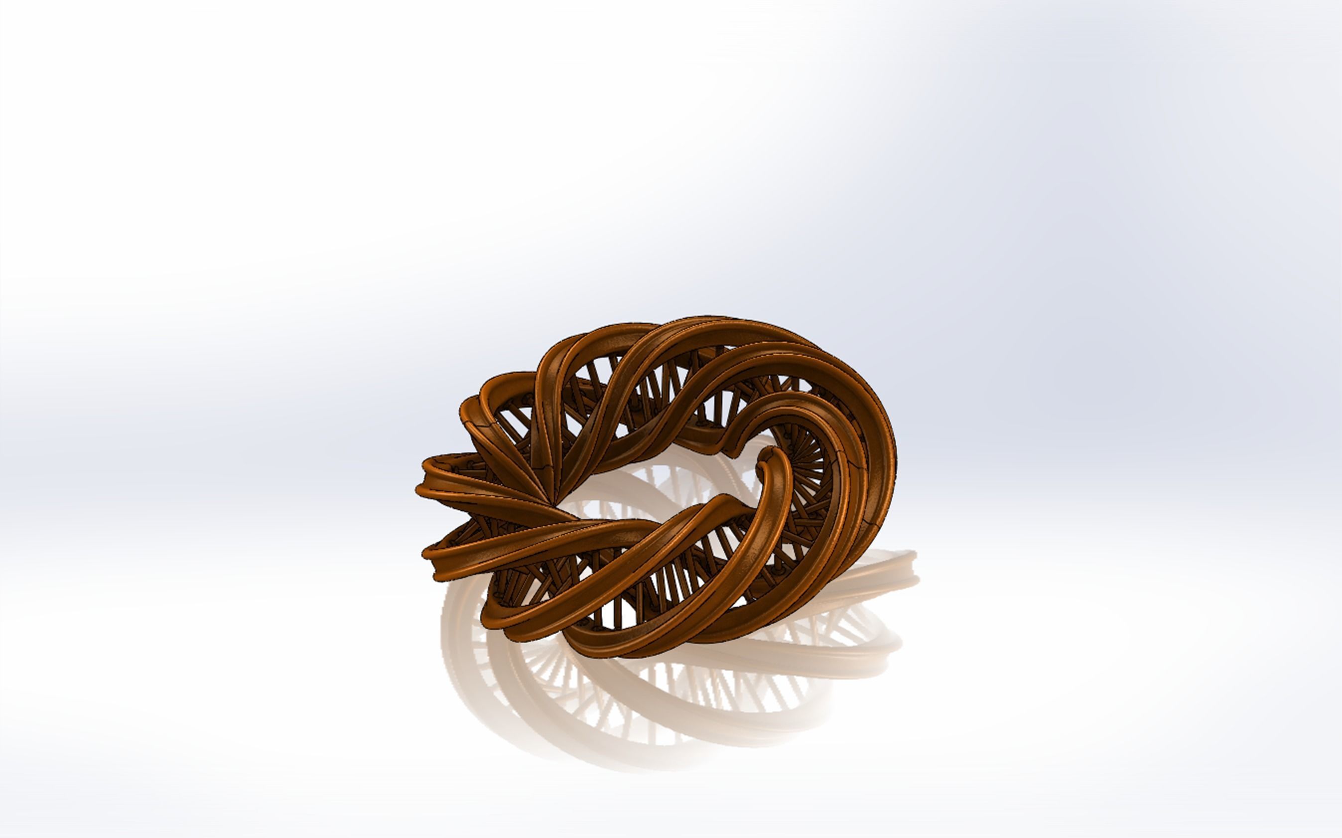 DNA loop 3D model | CGTrader