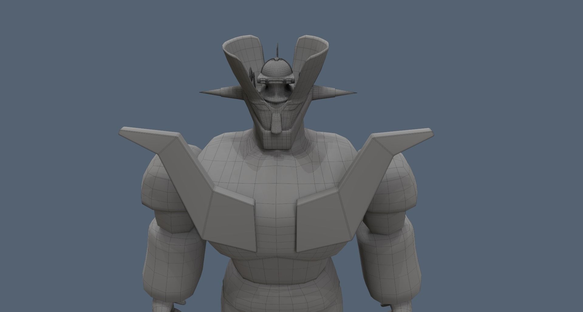 3D model Mazinger Z robot VR / AR / low-poly | CGTrader