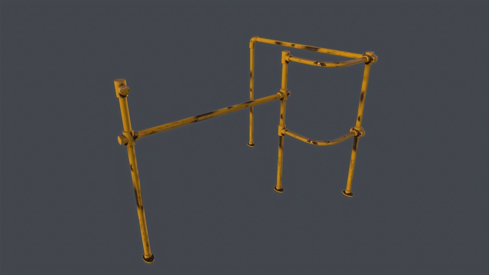 3D model Modular Handrails 3D Model VR / AR / low-poly | CGTrader