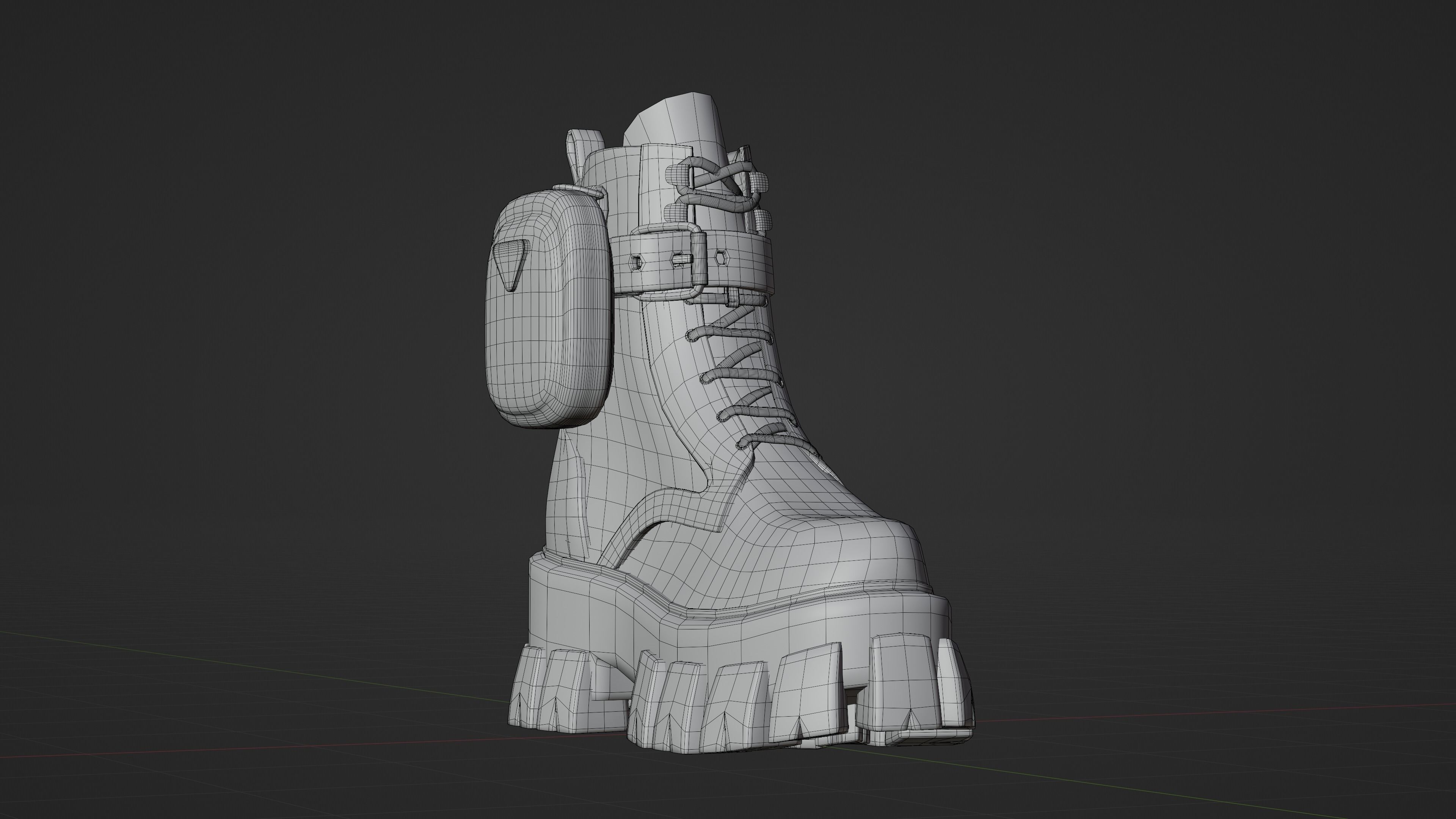 3D model Monolith PRADA BOOT VR / AR / low-poly | CGTrader