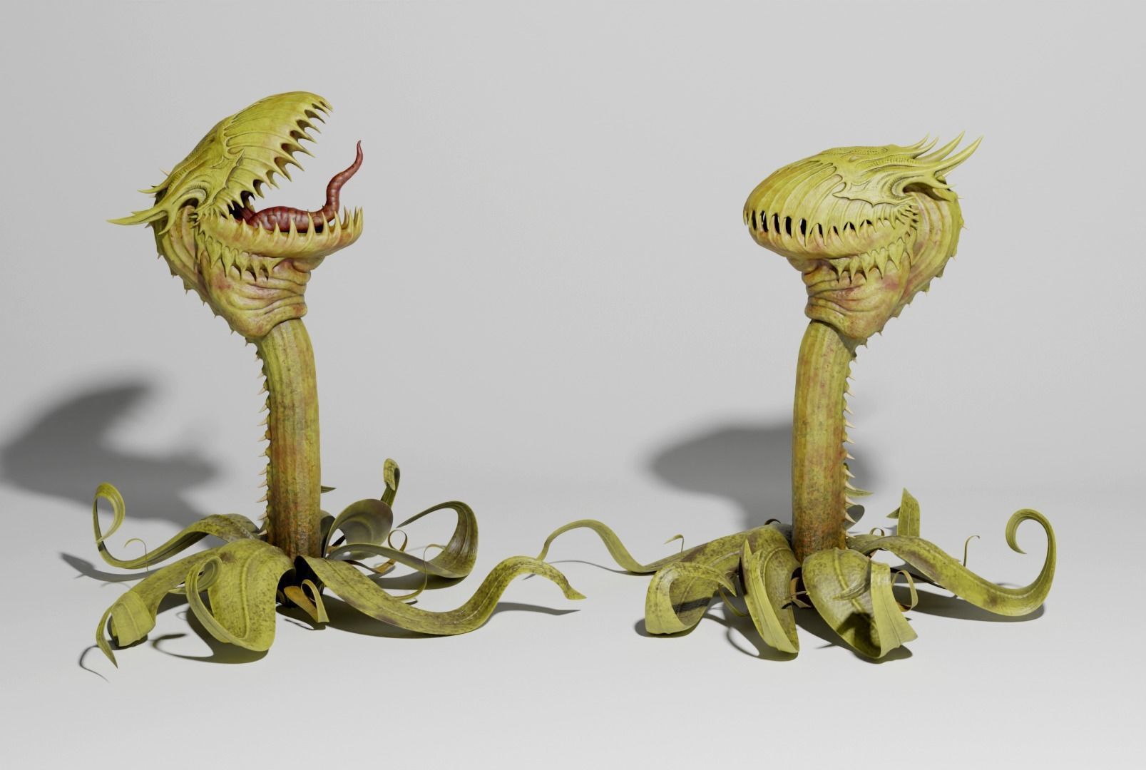 Living Death Traps from the Ancestral Trail free VR / AR / low-poly 3D ...