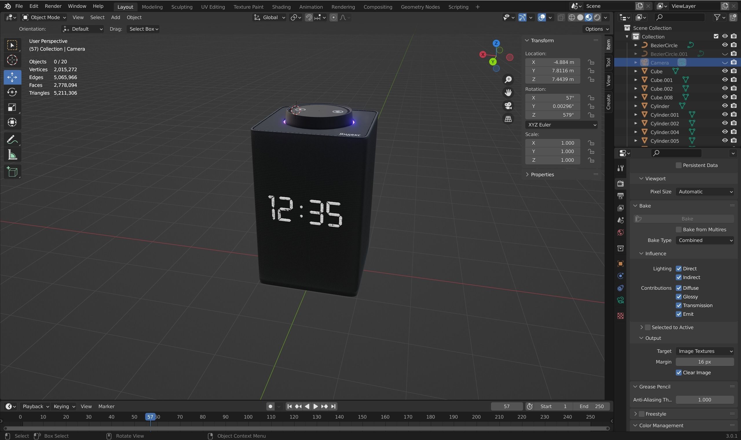 High Poly Yandex Station Max 3D model free 3D model | CGTrader