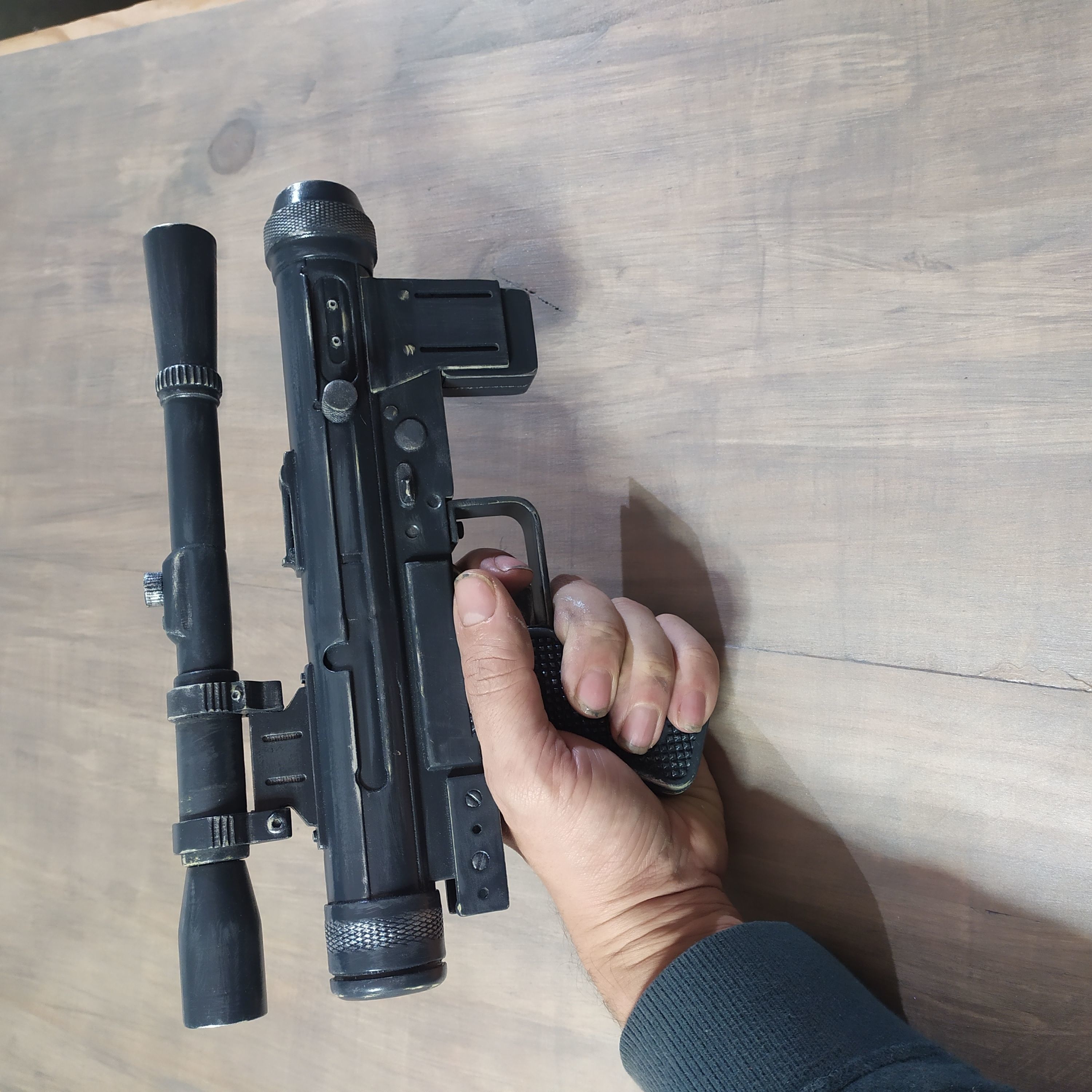 StarWars SE-14R death trooper Blaster for cosplay 3D model 3D printable ...