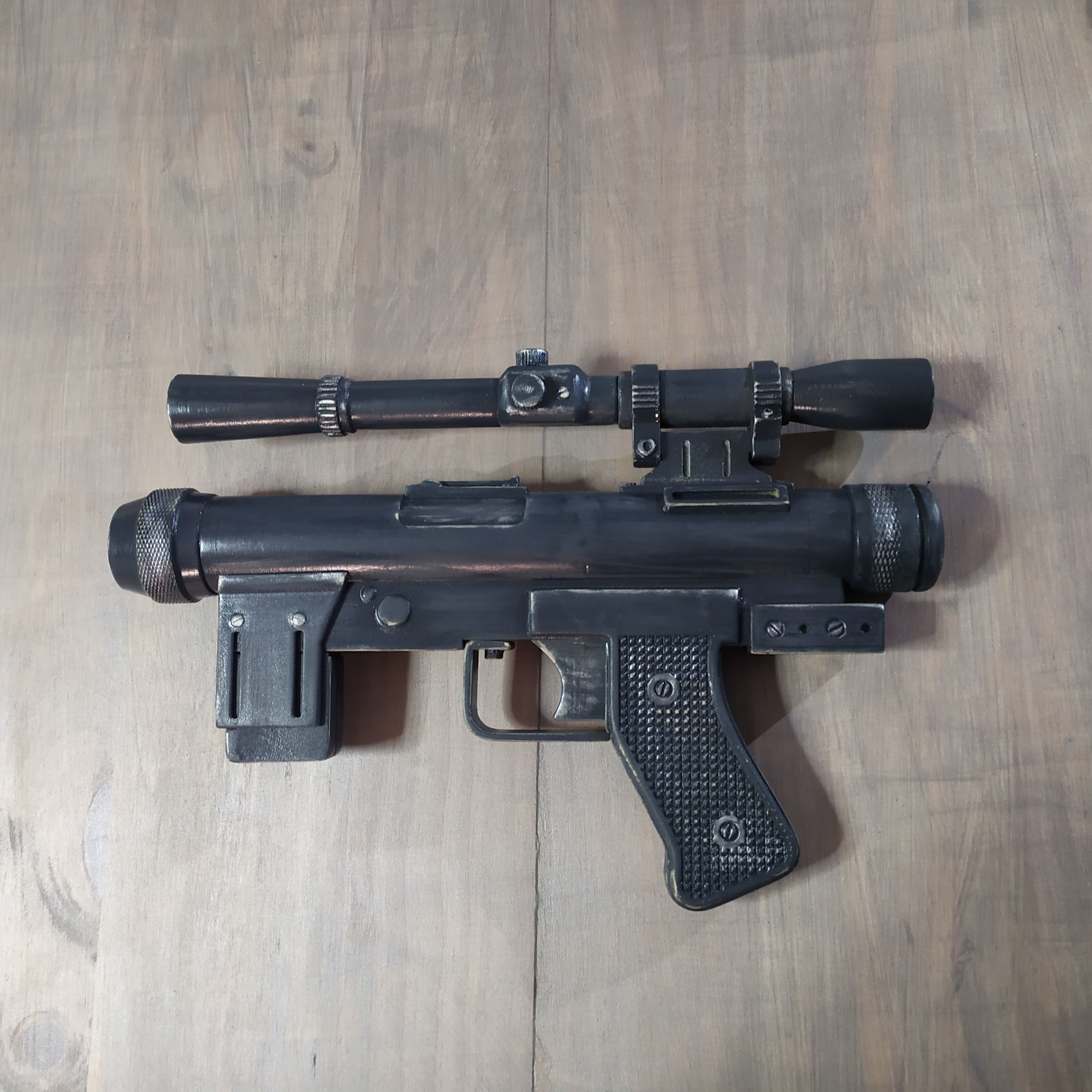 StarWars SE-14R death trooper Blaster for cosplay 3D model 3D printable ...