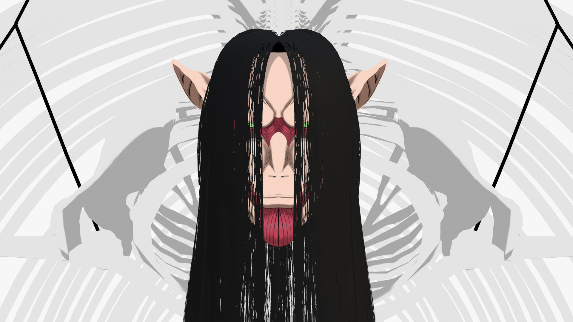 Eren Founding Titan 3D model animated rigged | CGTrader