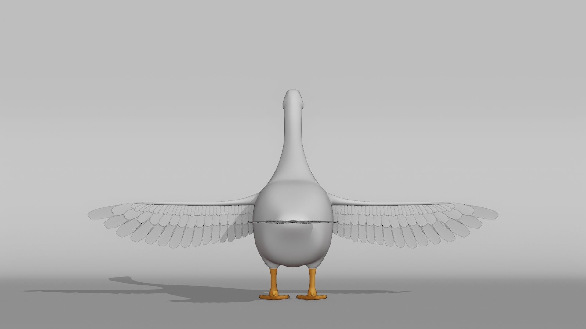 3D model Goose Base Mesh VR / AR / low-poly | CGTrader