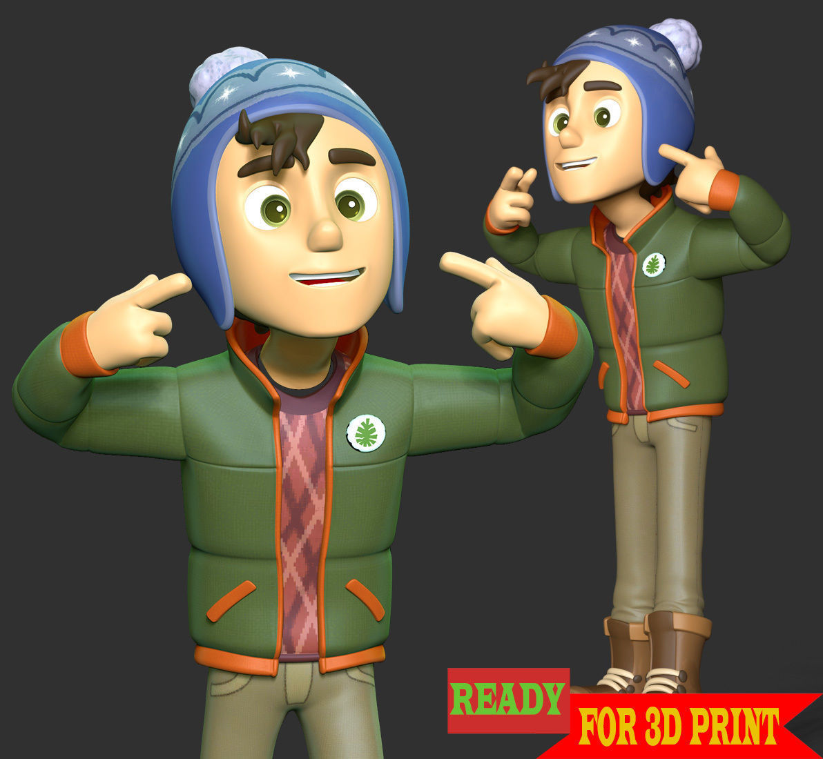 Jake - PAW Patrol 3D model 3D printable | CGTrader