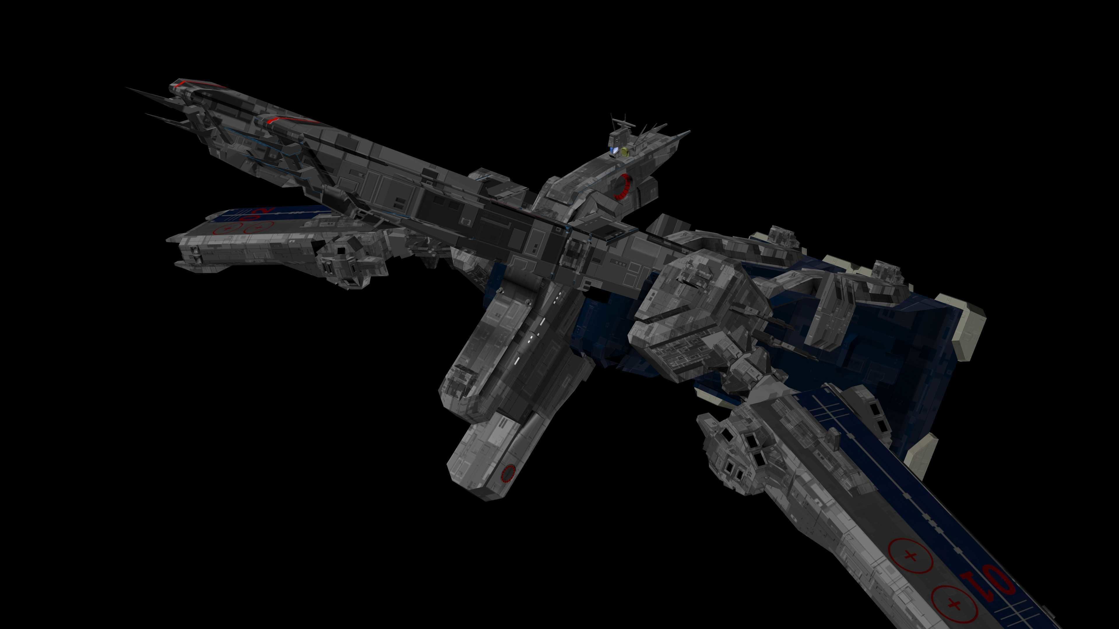 3D model Macross SDF-1 VR / AR / low-poly | CGTrader