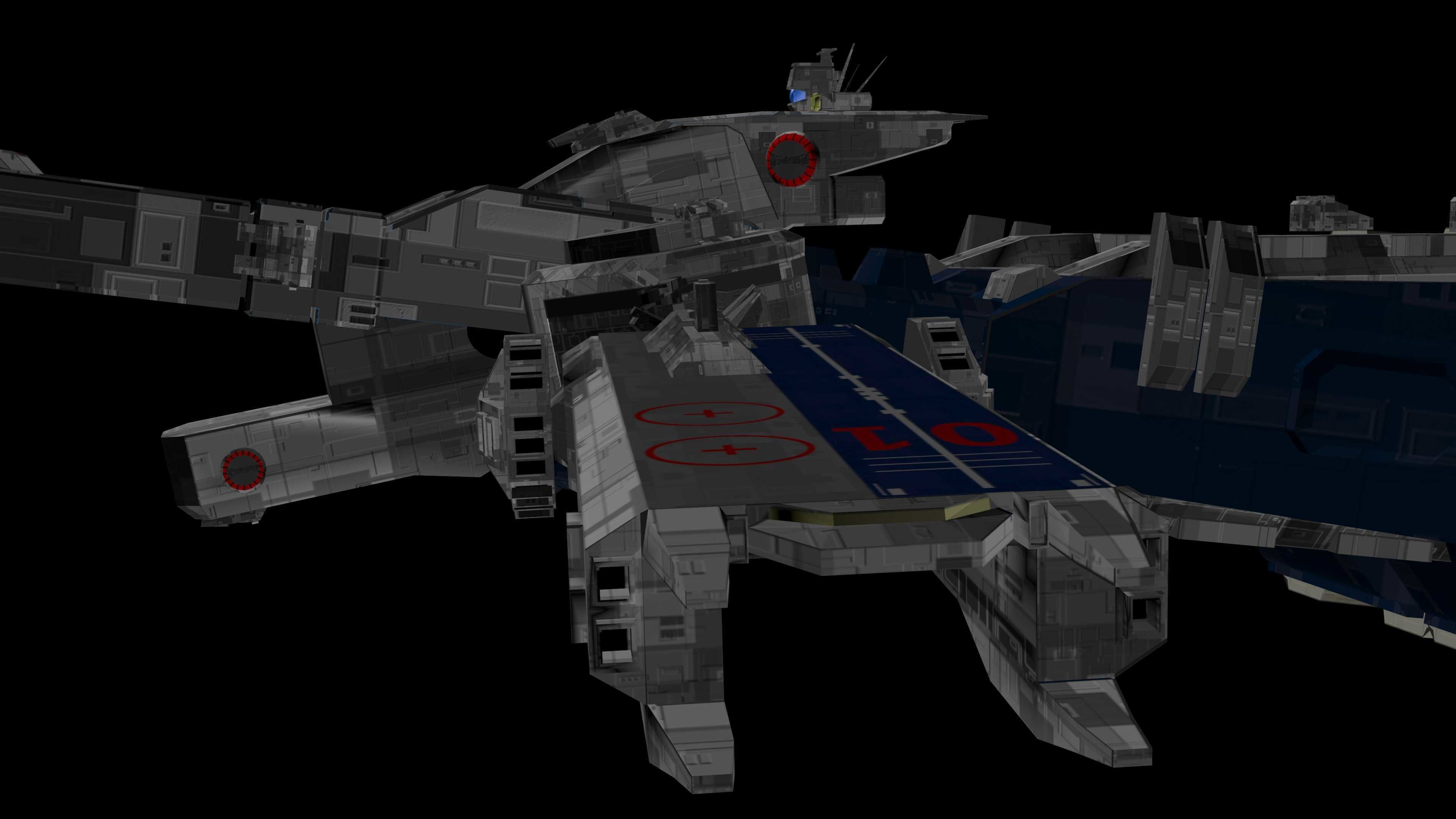 3D model Macross SDF-1 VR / AR / low-poly | CGTrader