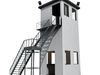 3D model Security Watch Tower 2 Types VR / AR / low-poly | CGTrader