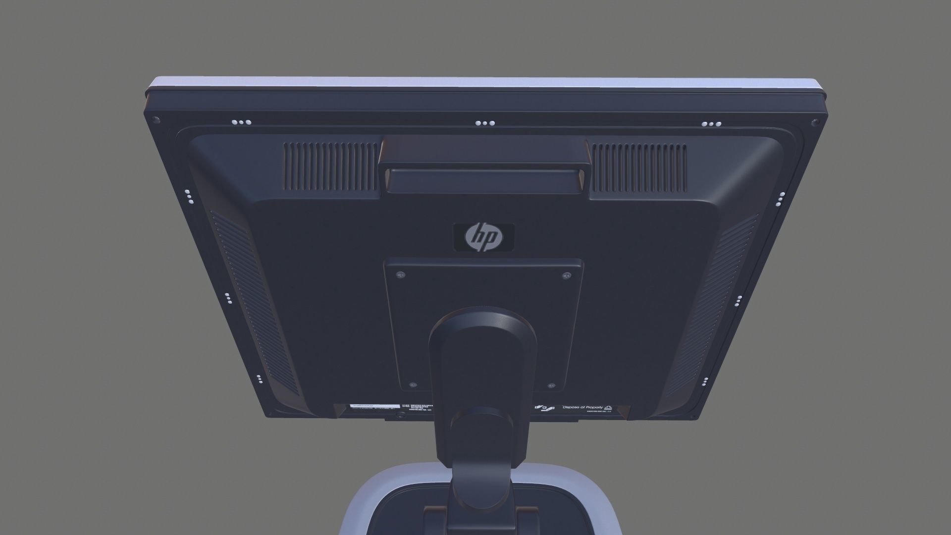 HP Compaq Monitor 3D model | CGTrader