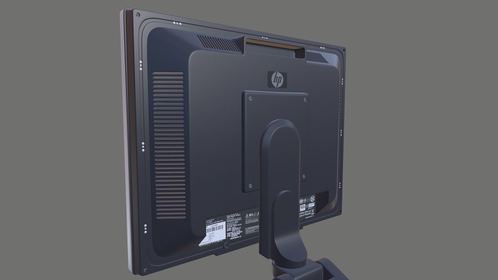 HP Compaq Monitor 3D model | CGTrader