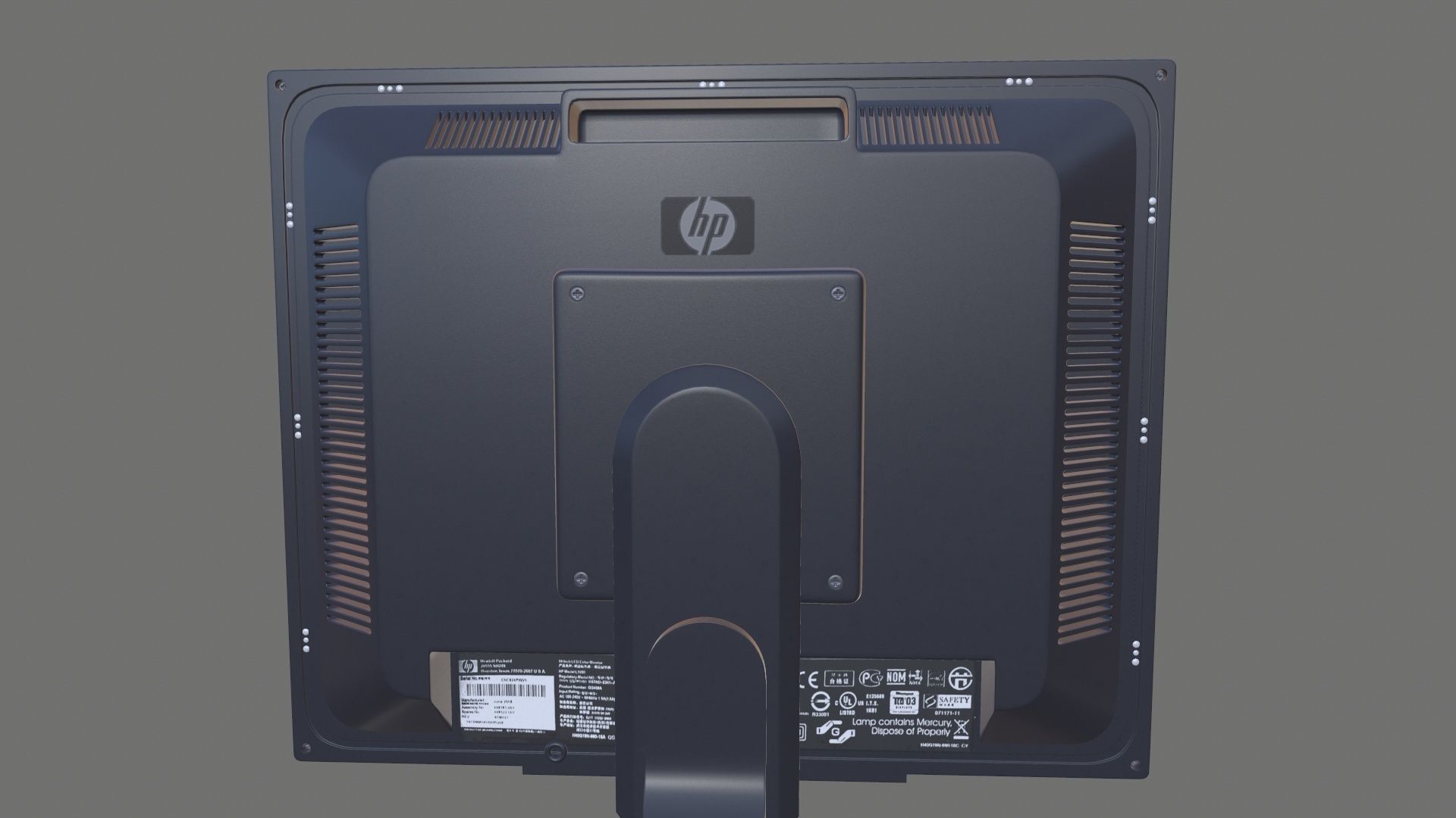 HP Compaq Monitor 3D model | CGTrader