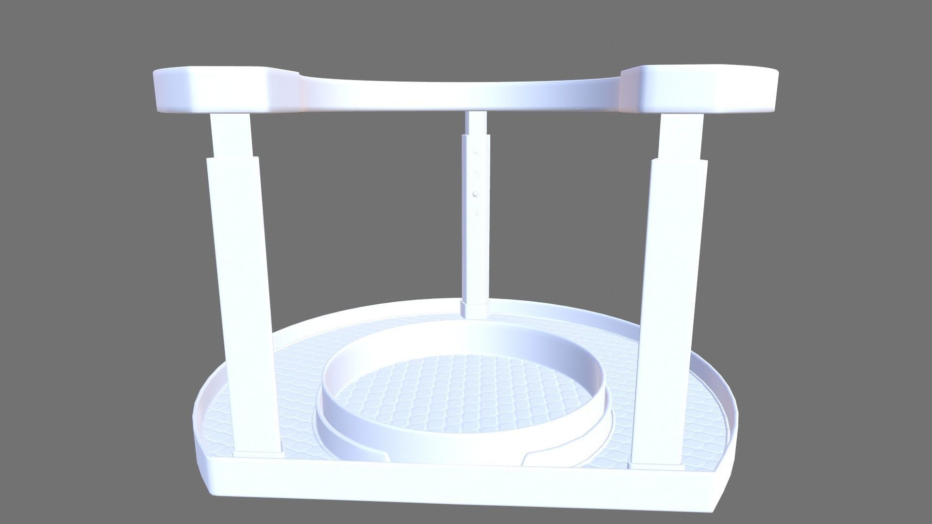 Racks Rotating Spice Holder Shelf 3D model | CGTrader