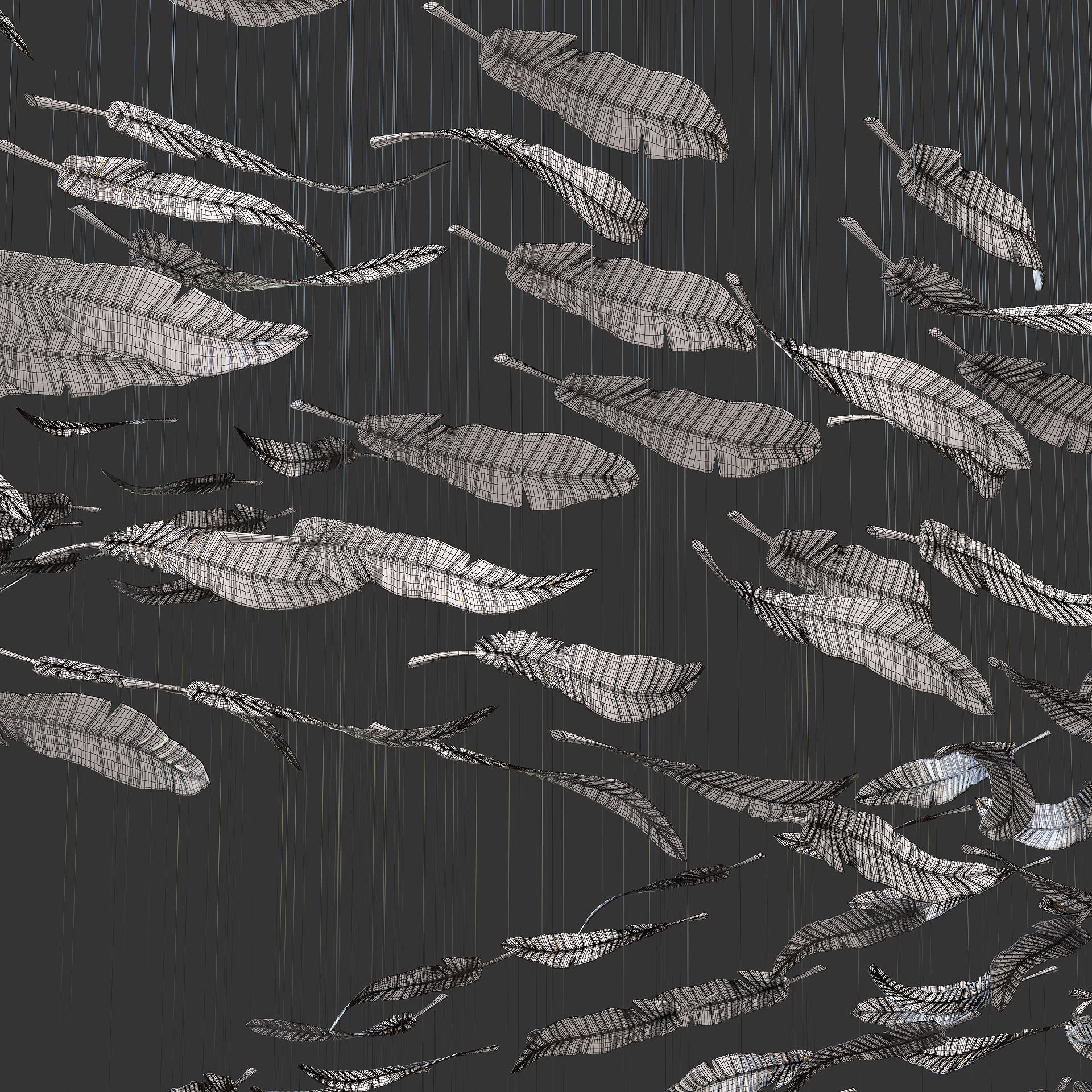 Airy Candelier 3D model | CGTrader