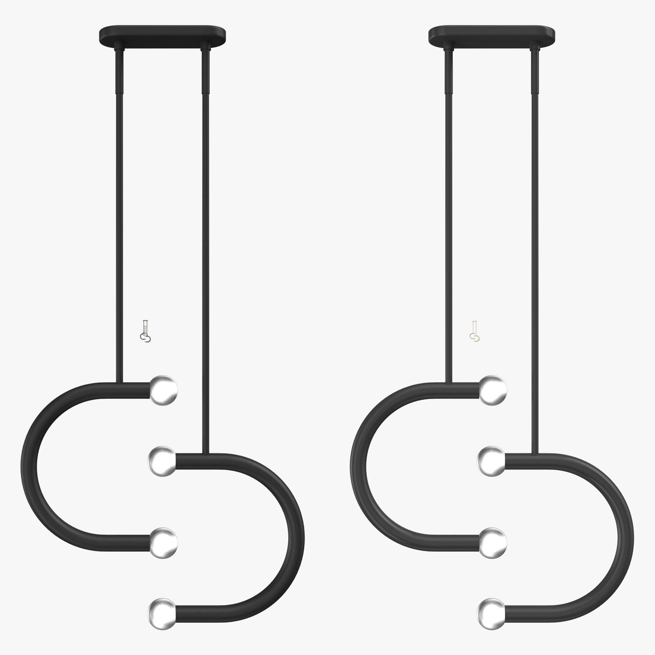 Bower C lighting collection 3D model | CGTrader