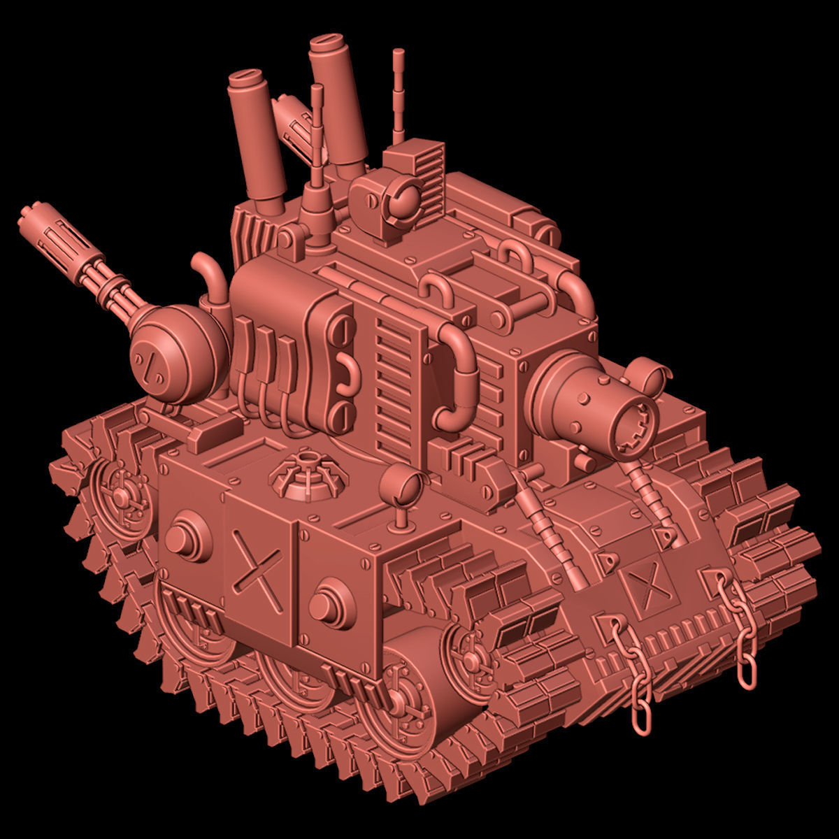 Metal Slug 1 - Only Mesh 3D model | CGTrader