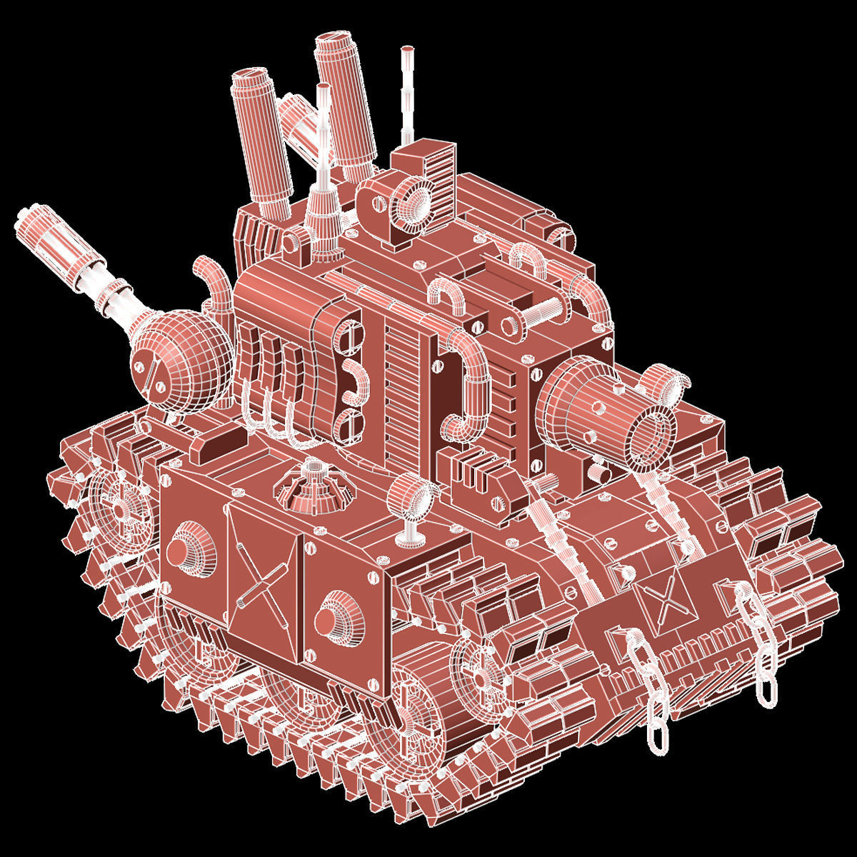 Metal Slug 1 - Only Mesh 3D model | CGTrader