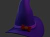 Cute purple hat 3D model animated | CGTrader