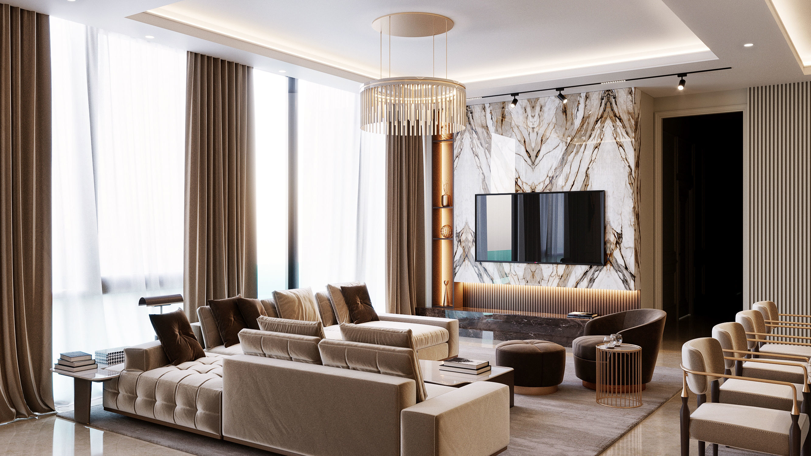 Living Room Model free 3D model | CGTrader