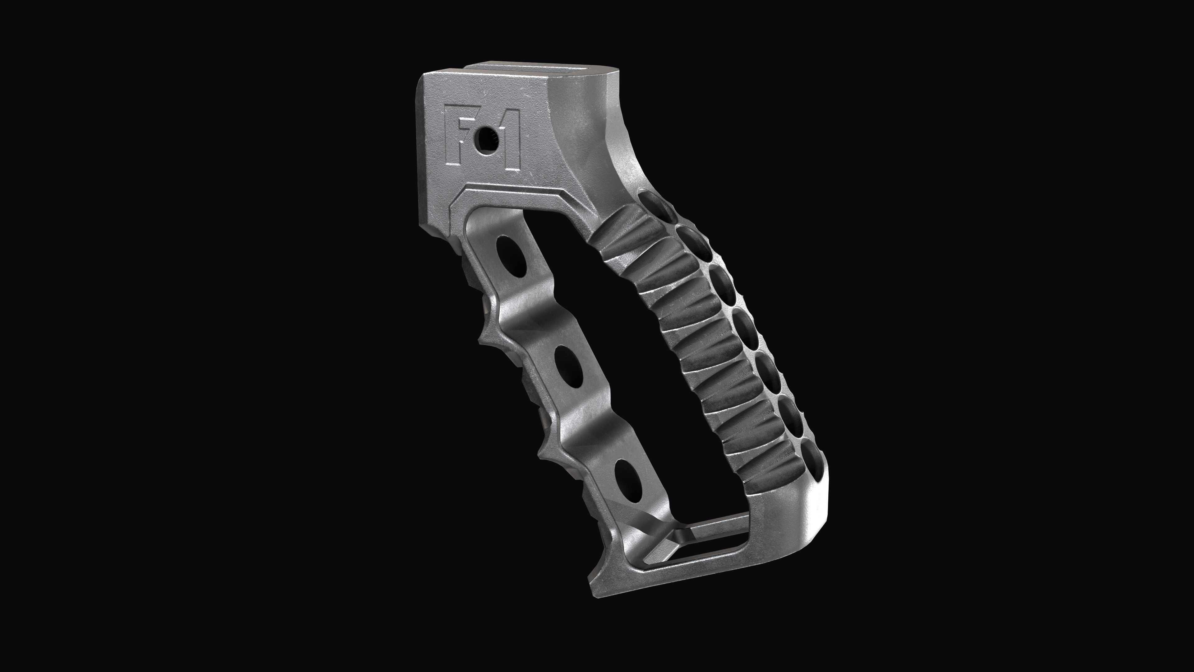 3D model AR-15 pistol grip F1 Skeletonized Style VR / AR / low-poly ...