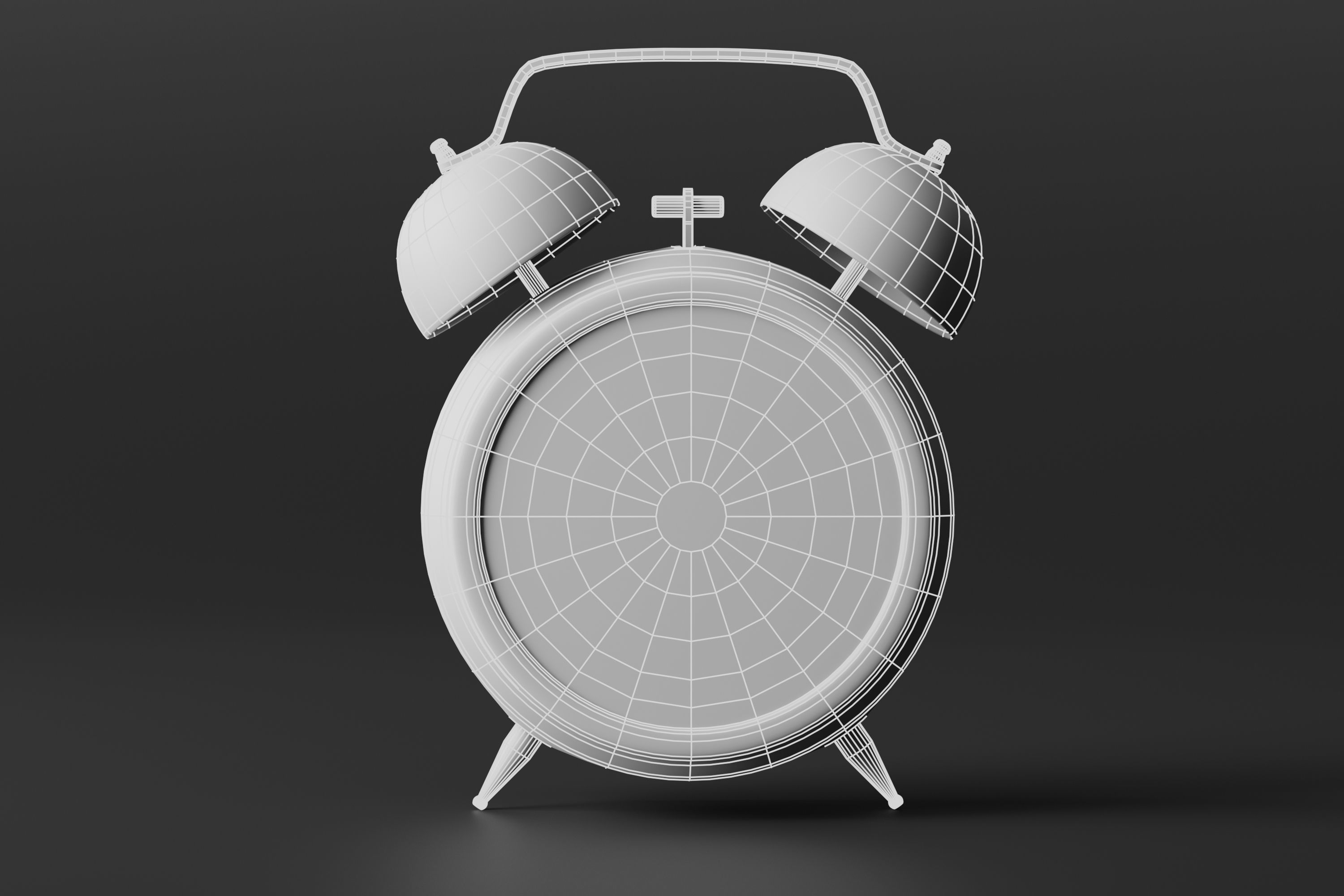3D model Alarm Clock VR / AR / low-poly | CGTrader
